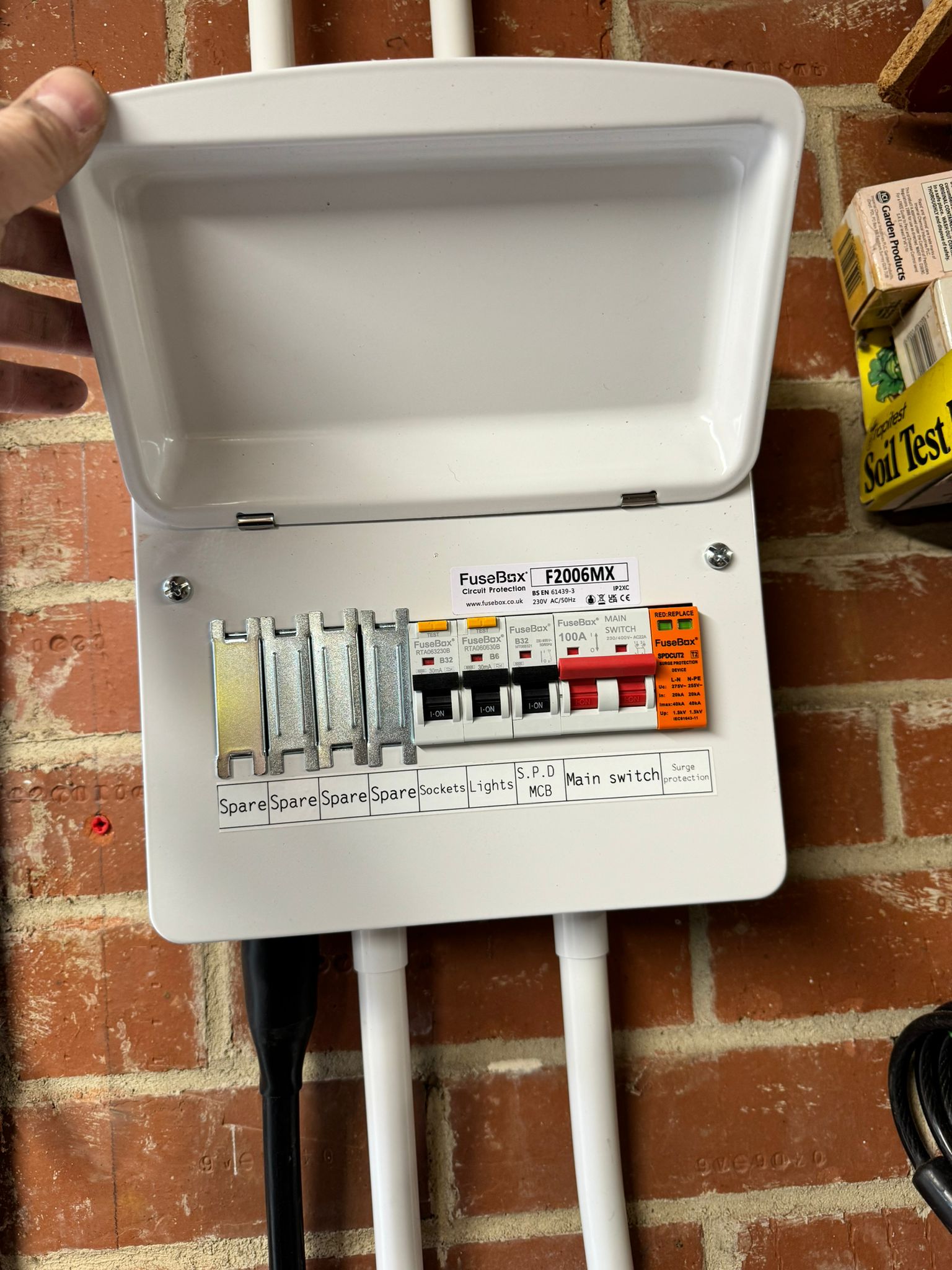 Secondary Consumer Unit Installation