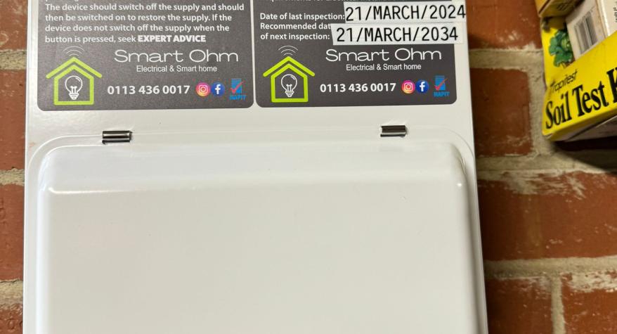 Secondary Consumer Unit Installation
